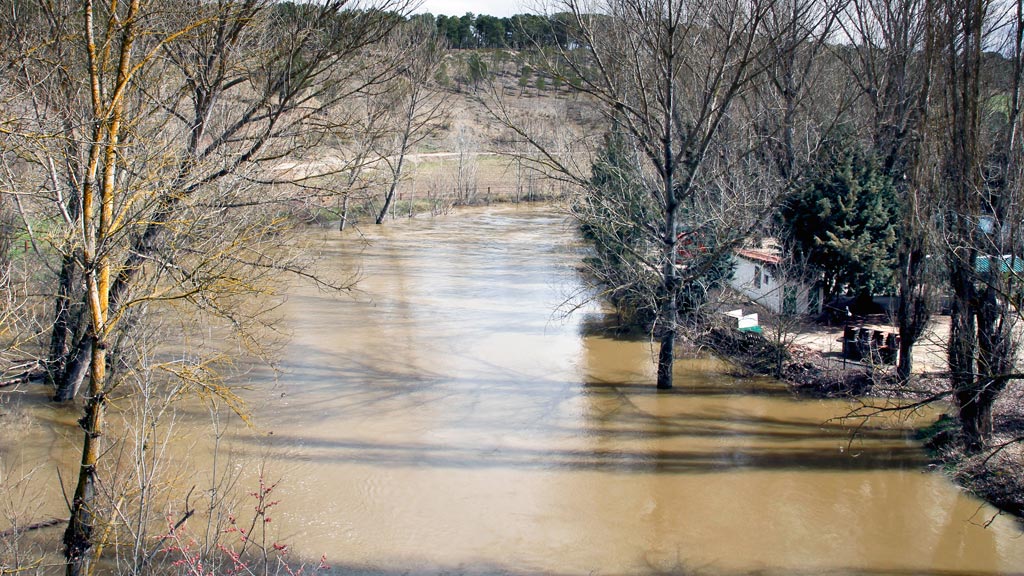 Los ríos de Segovia se encuentran en el umbral de alerta