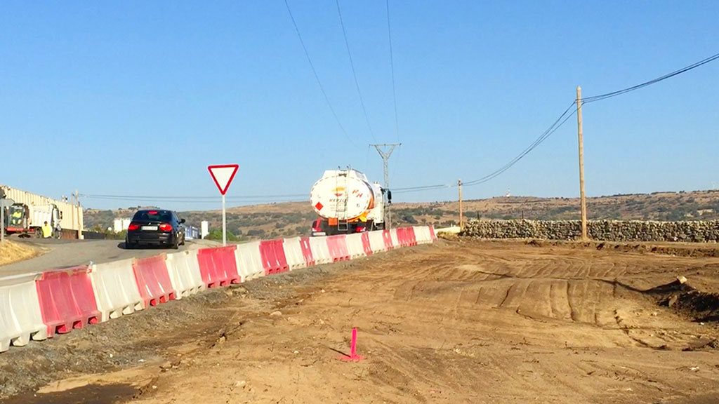 Comienzan las obras de mejora del acceso a El Espinar desde la SG-500