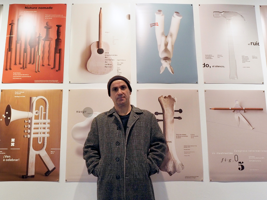 El diseñador Isidro Ferrer presenta ‘Esto no es un cartel’