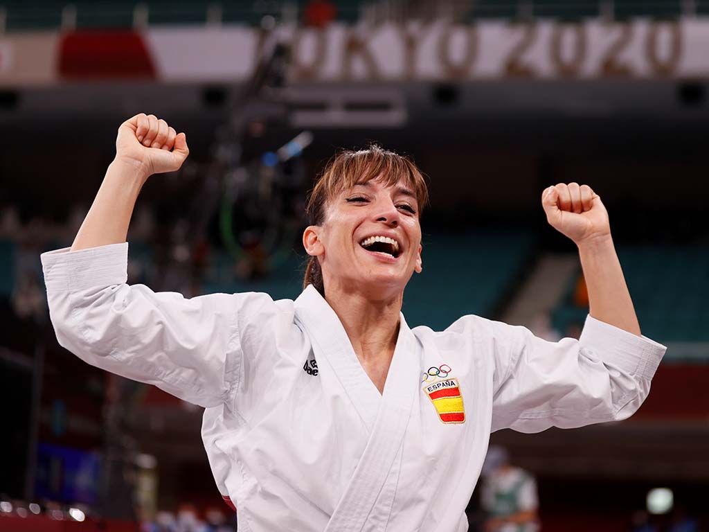 Sandra Sánchez, primer oro olímpico de la historia del kárate