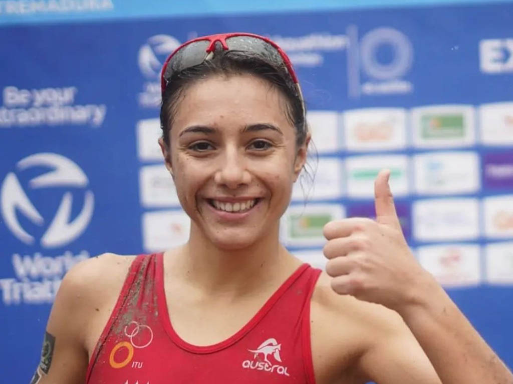 Marina Muñoz, bronce en el campeonato del mundo de triatlón cross