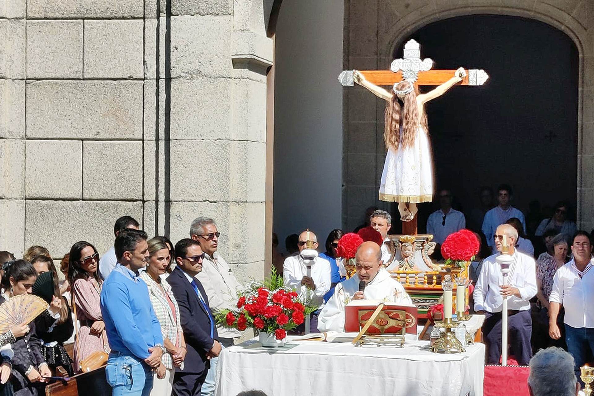 El Espinar despide al Santísimo Cristo del Caloco