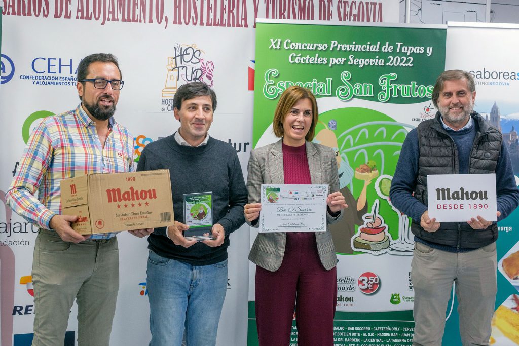 Premios del Concurso de Tapas San Frutos 2022