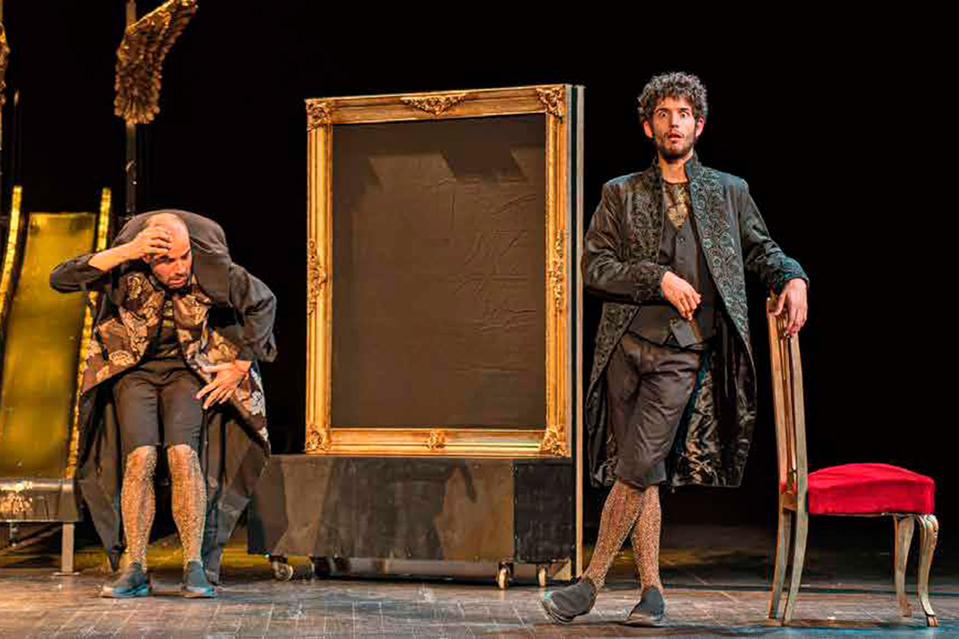 Los 16 personajes de Juan de Vera en ‘Vive Molière’