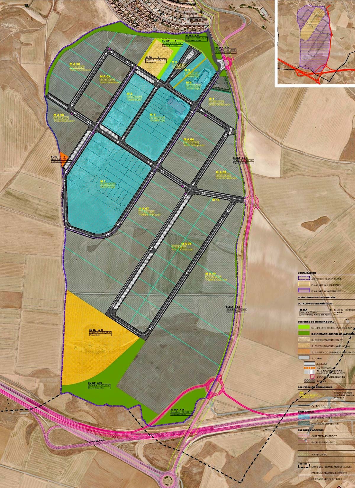 La Junta licita la redacción del proyecto de urbanización del polígono industrial ‘Los Hitales ...