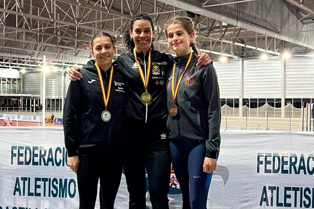 Ángela García, campeona autonómica de los 400 metros lisos en pista ...