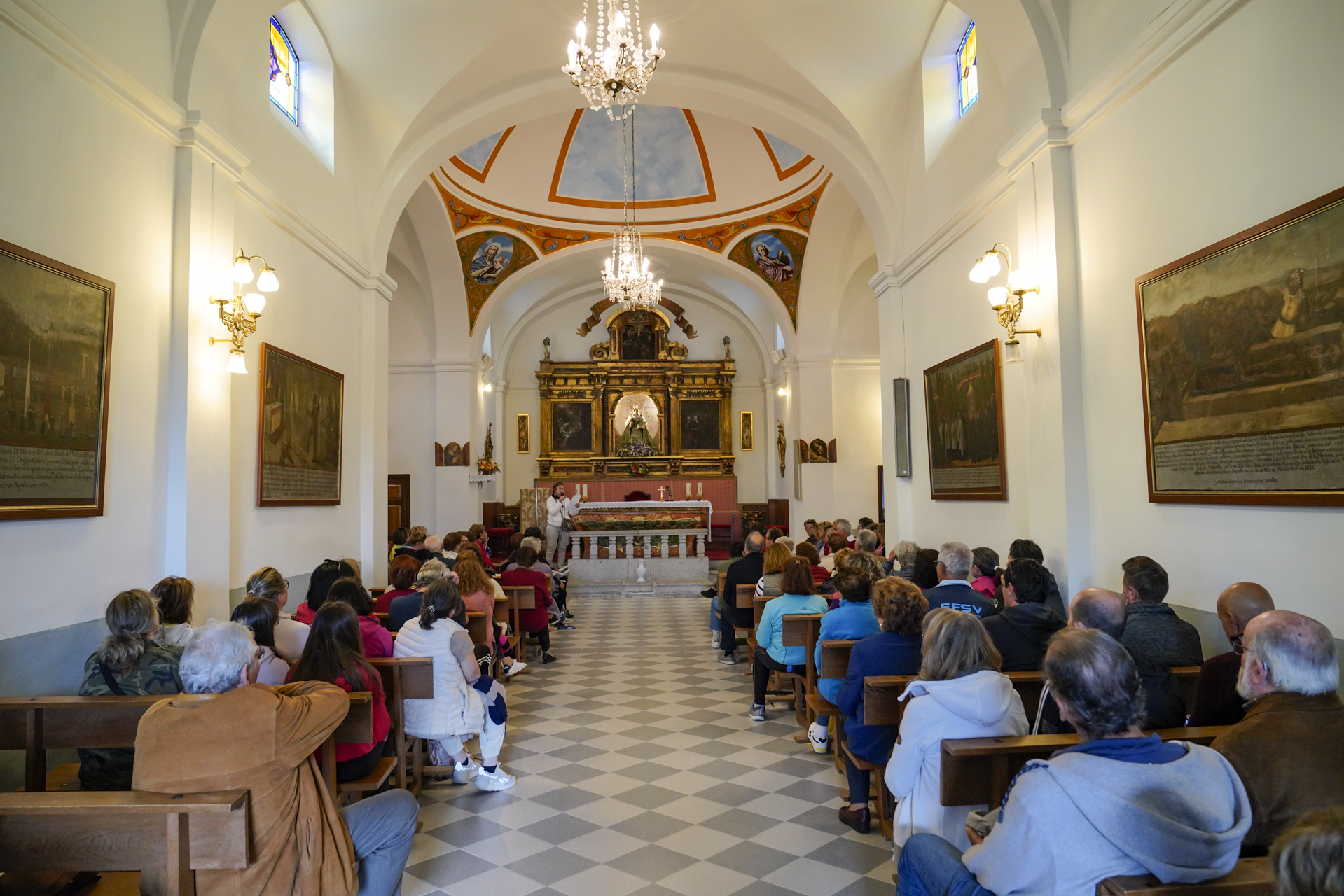 Una caminata, inicio de los actos en honor a la Virgen de la Aparecida ...