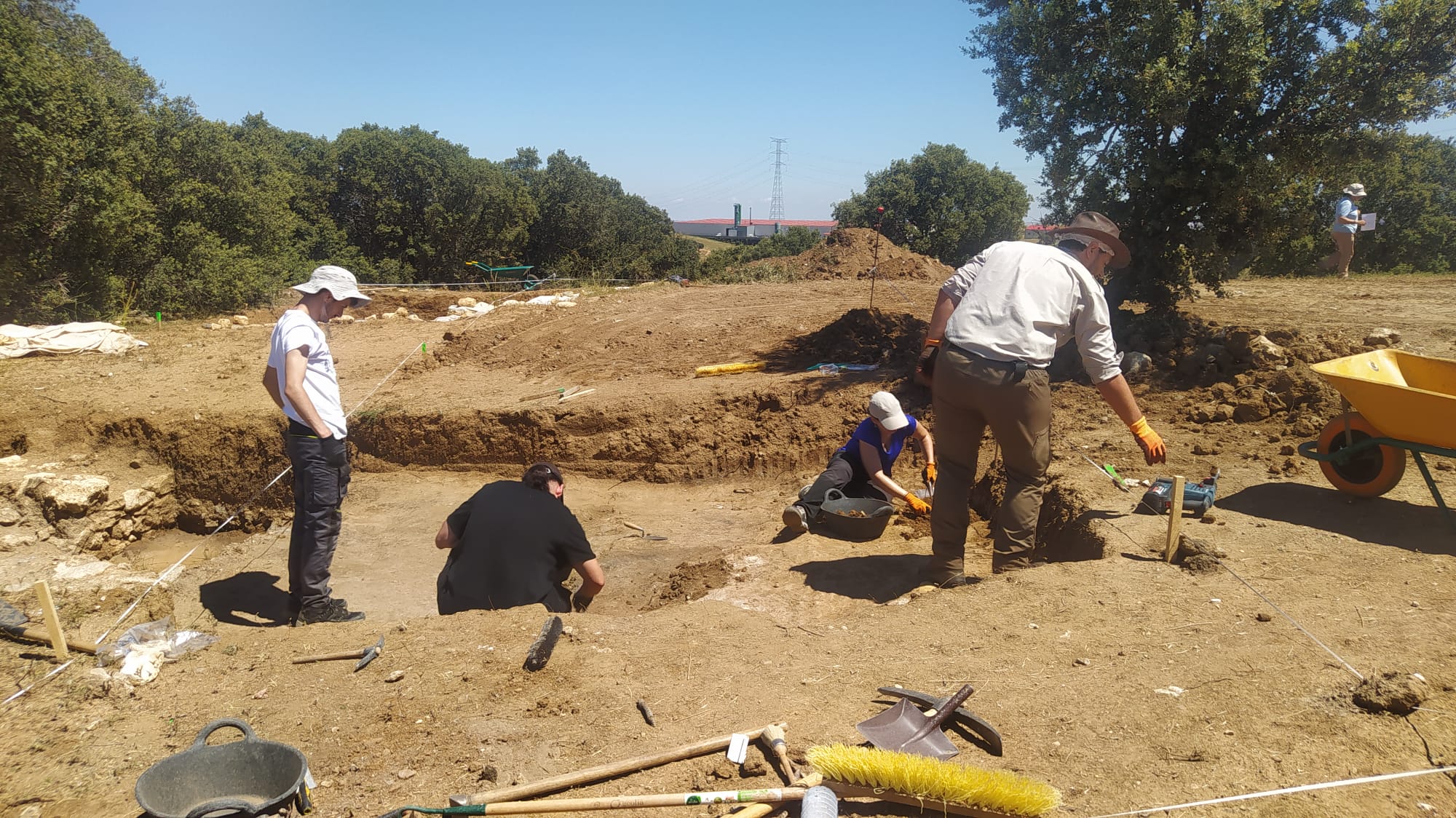 Comienza la temporada de excavaciones en el Cerro de los Almadenes